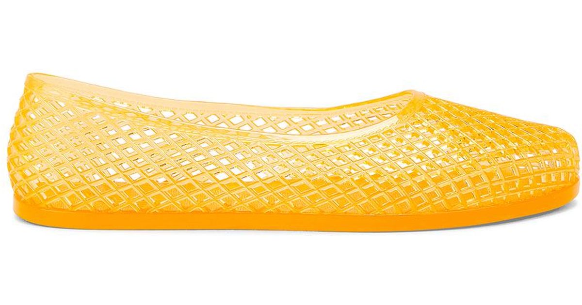 Ancient Greek Sandals Iro Ballet Flat in Yellow | Lyst