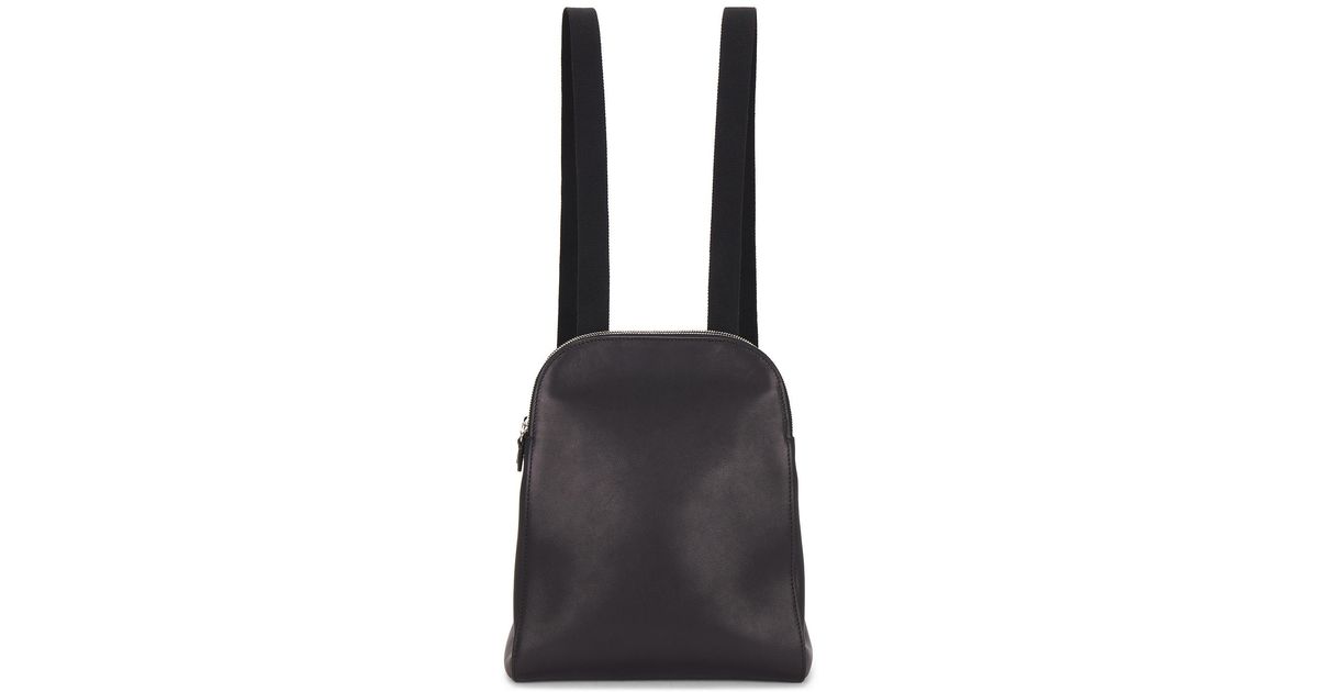 The Row Harper Backpack in Black | Lyst