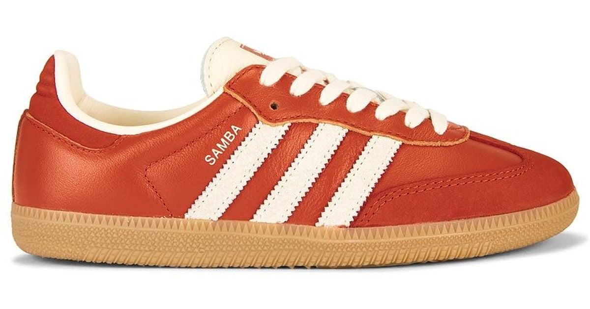 adidas Originals Samba Og Sneaker in Red | Lyst