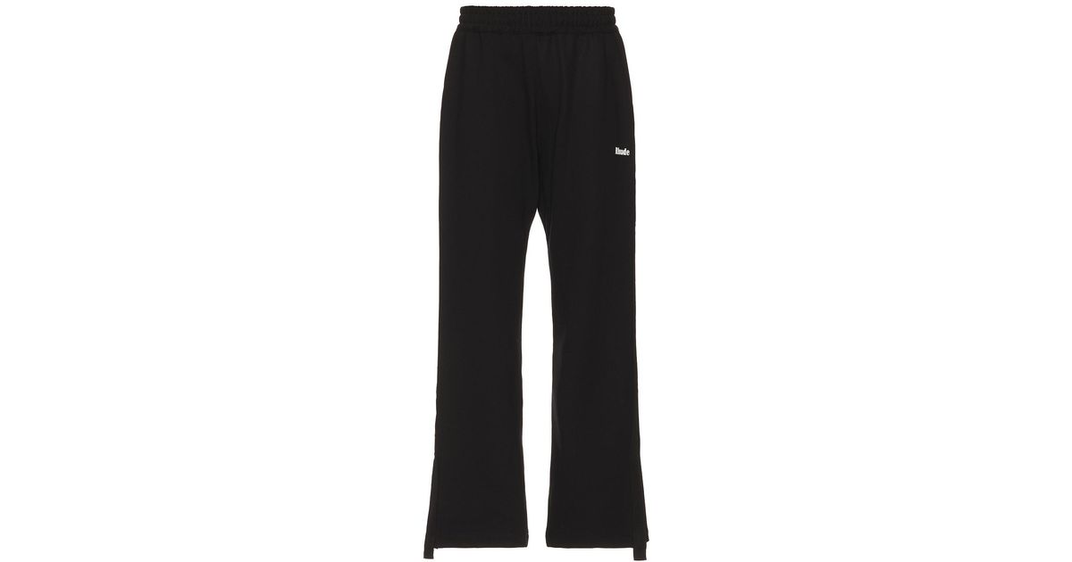 Rhude Hamptons Traxedo Track Pant in Black for Men | Lyst