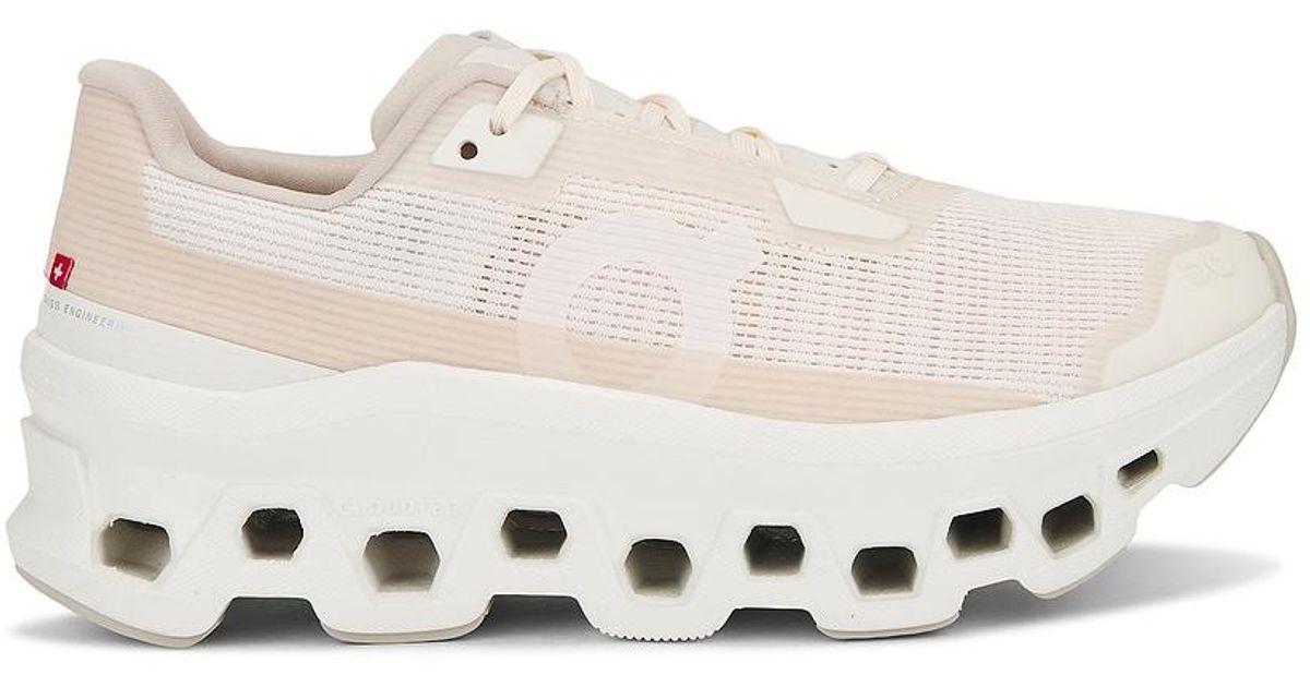 On Shoes Cloudmster Void Sneaker in White | Lyst