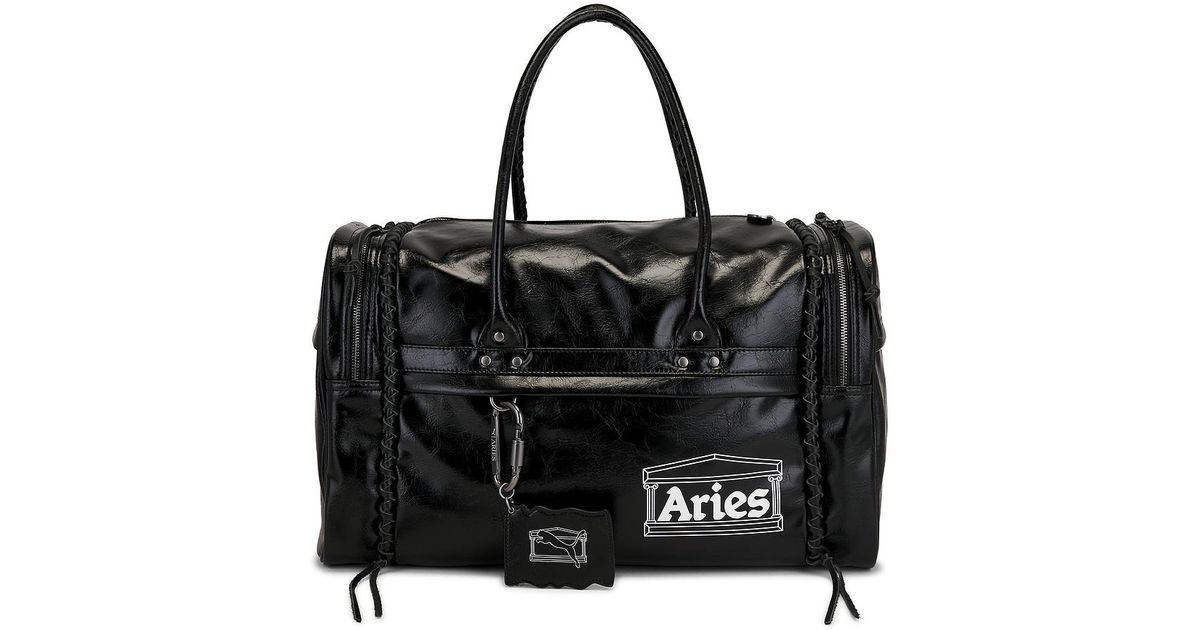 PUMA X Aries Duffle Bag in Black for Men | Lyst
