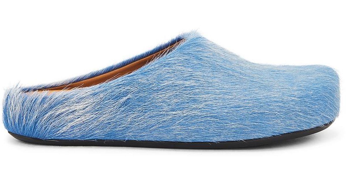 Marni Fussbett Sabot in Blue for Men | Lyst