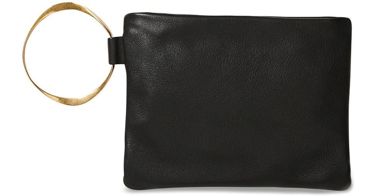 The Row Square Bracelet Clutch in Black | Lyst