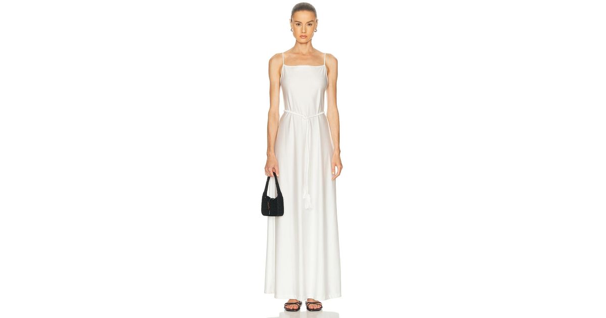 Marlies Grace Lua Open Side Dress in White | Lyst
