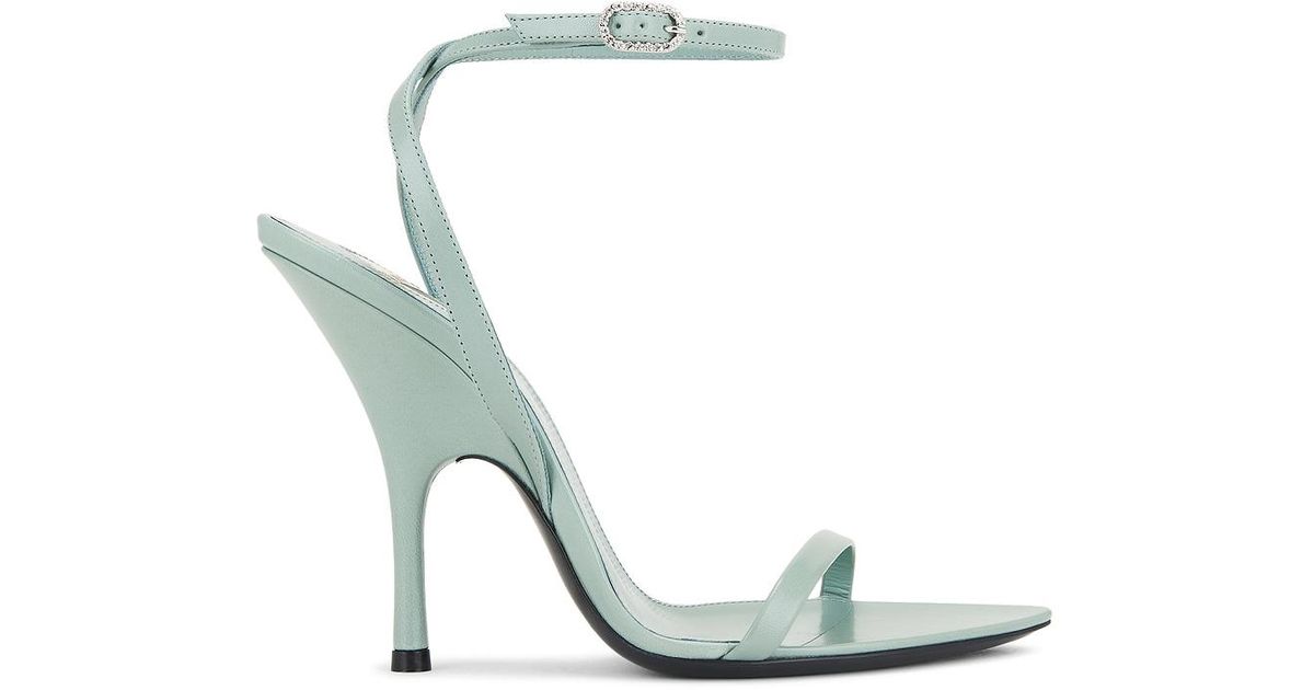Saint Laurent Katoucha Sandal in White | Lyst