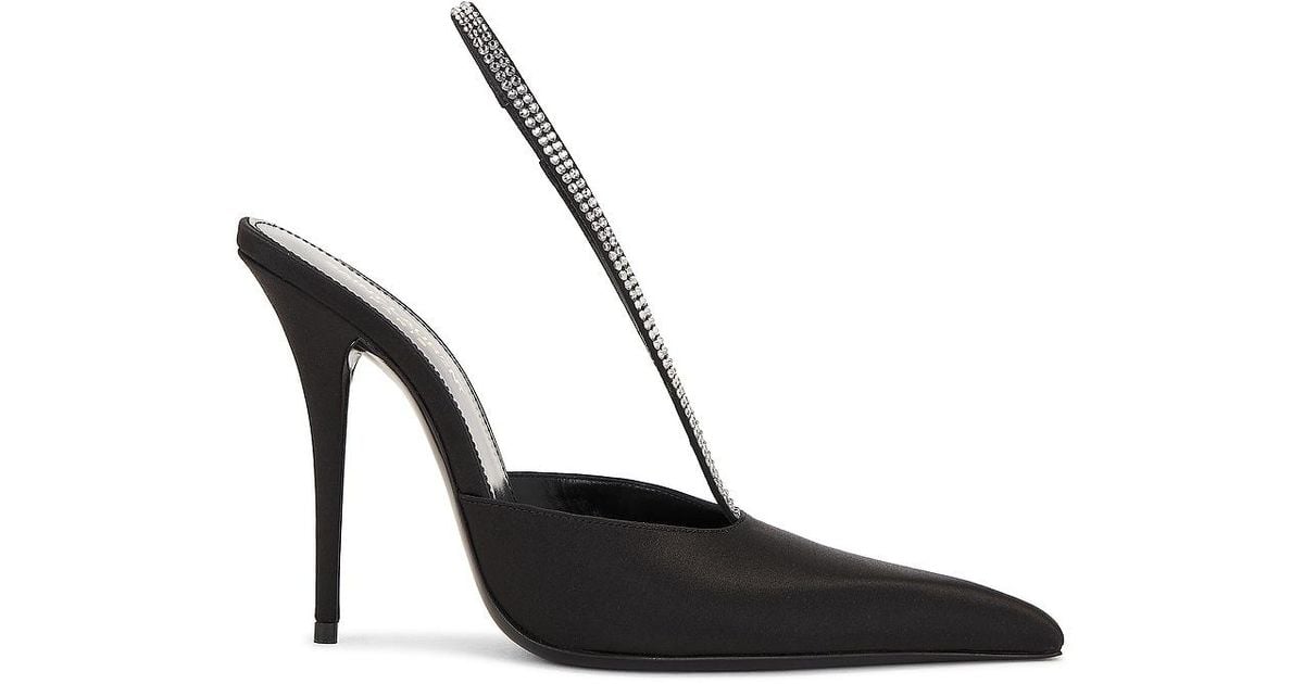 Saint Laurent Chacha Pump in White | Lyst
