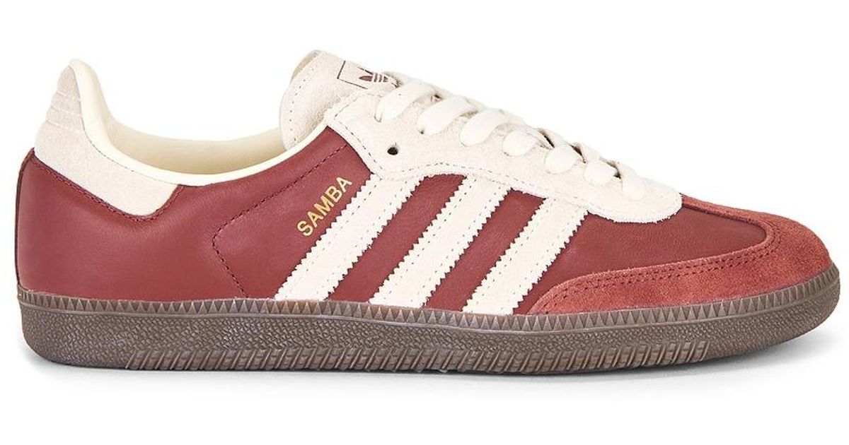 adidas Originals Samba Og in Red | Lyst