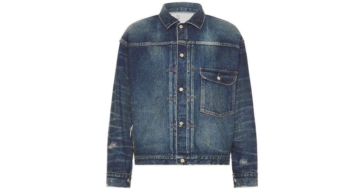 Junya Watanabe X Levi's Selvedge Denim Jacket in Blue for Men | Lyst