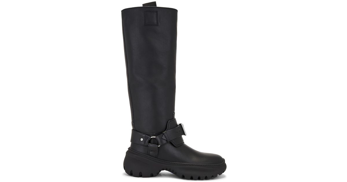 Burberry Stomp Boot in Black | Lyst