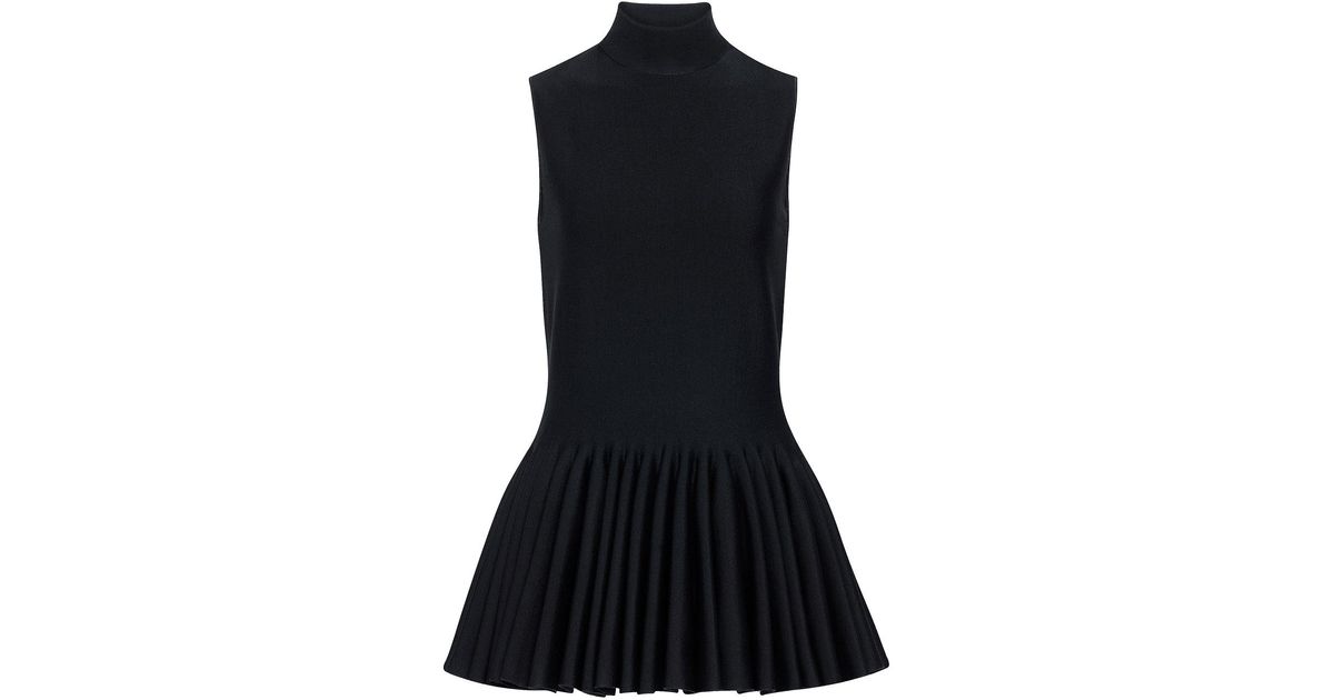 Alaïa Godet Top in Black | Lyst