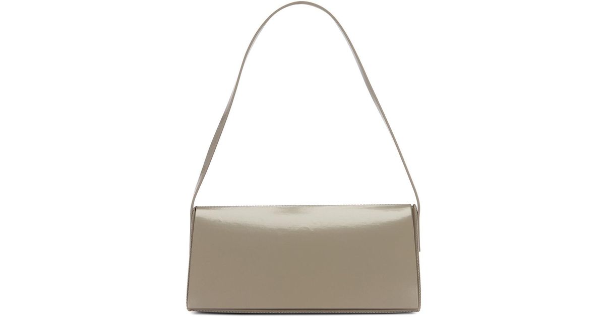 St. Agni Triangle Origami Shoulder Bag in Gray | Lyst
