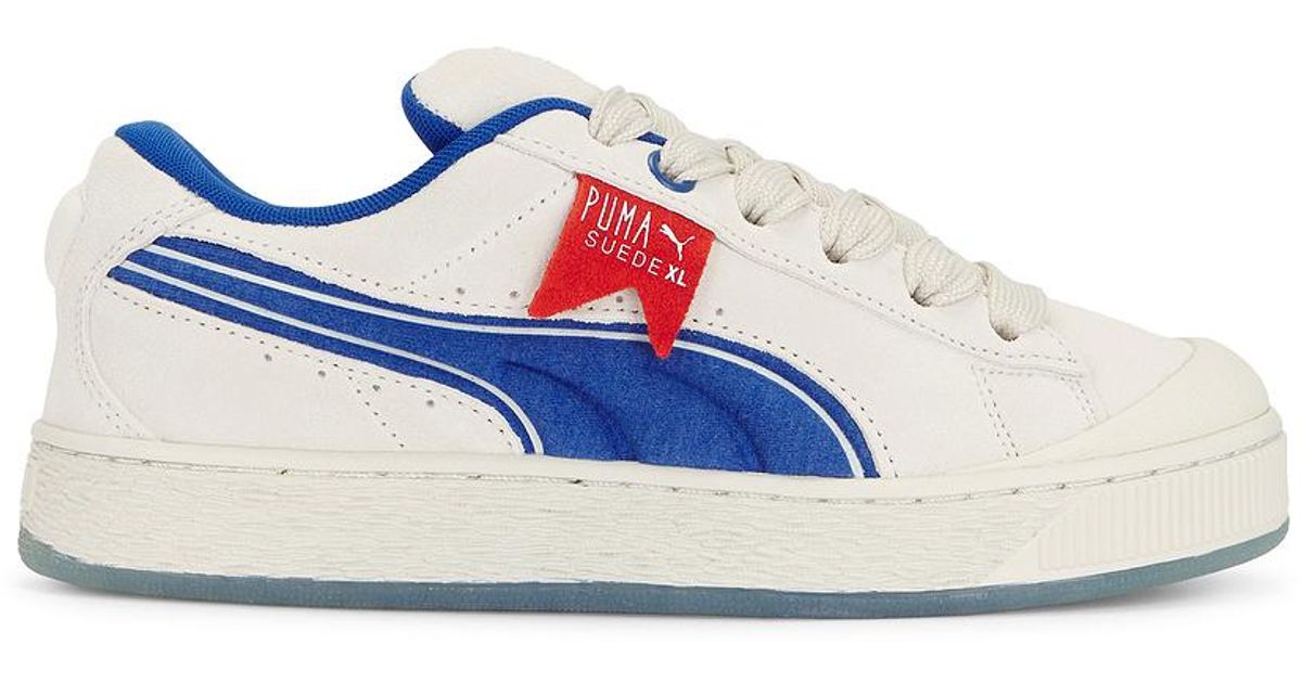 PUMA Suede Xl Ghostbusters Stay Puft Marshmallow Man in Blue for Men | Lyst