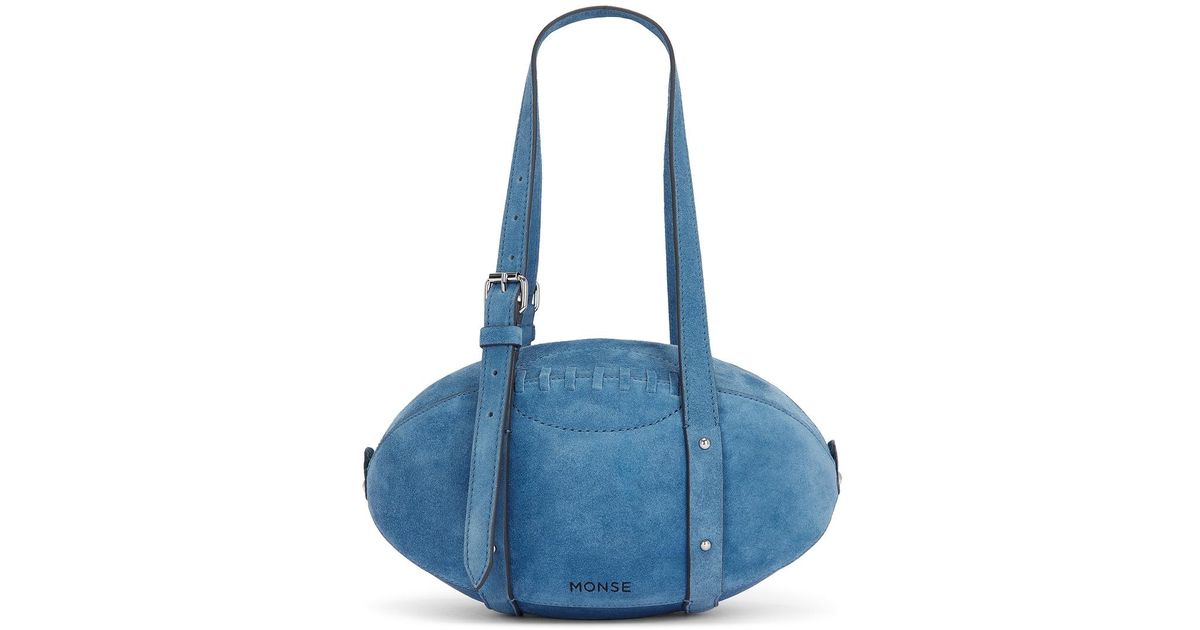 Monse Football Bag in Blue | Lyst