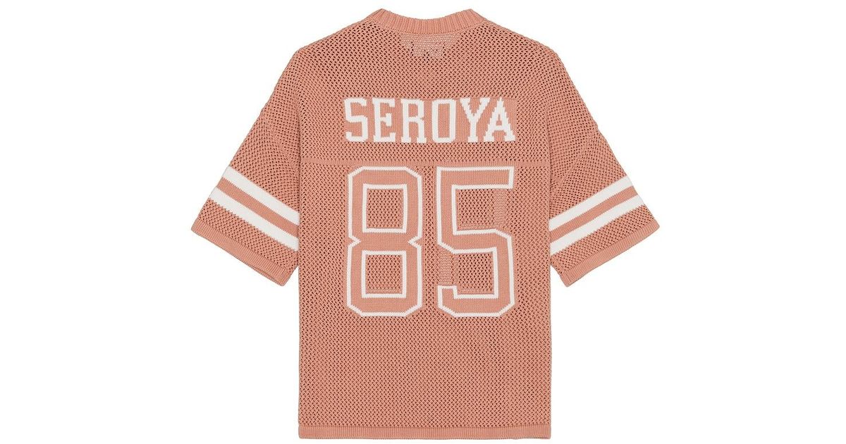 SER.O.YA Brock Jersey in Pink for Men | Lyst