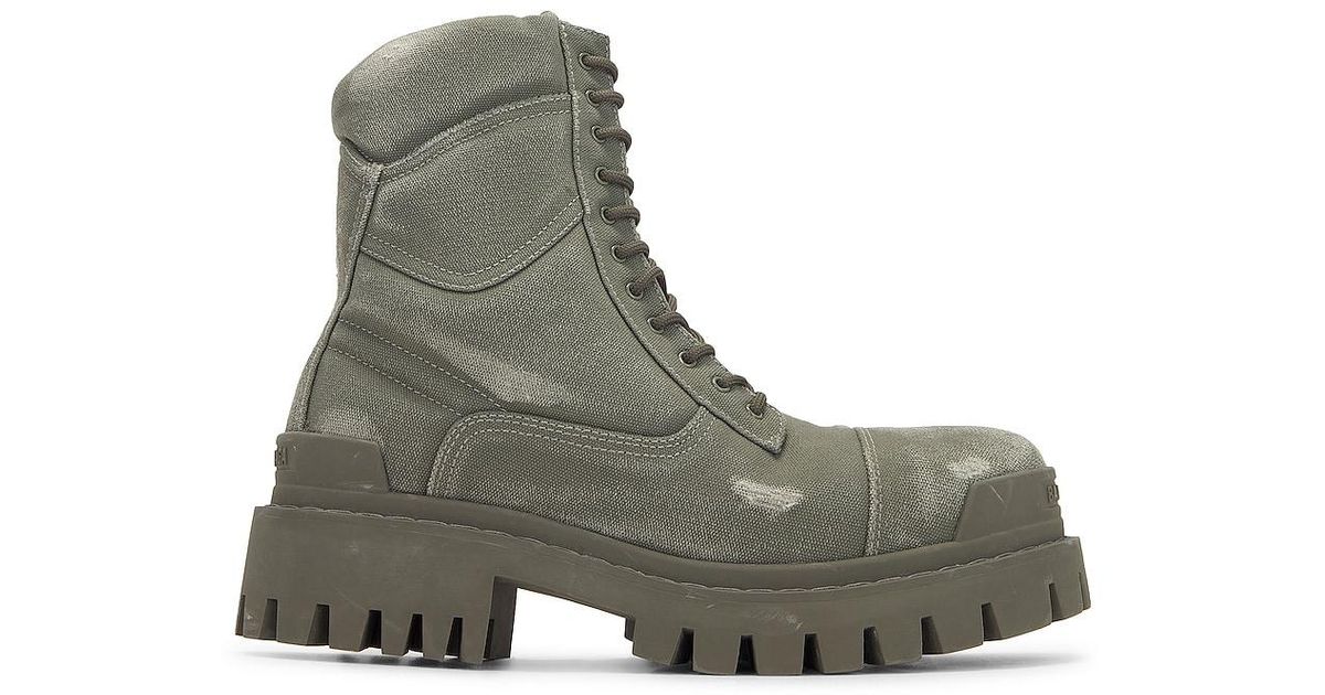 Balenciaga Combat Strike Canvas for Men | Lyst