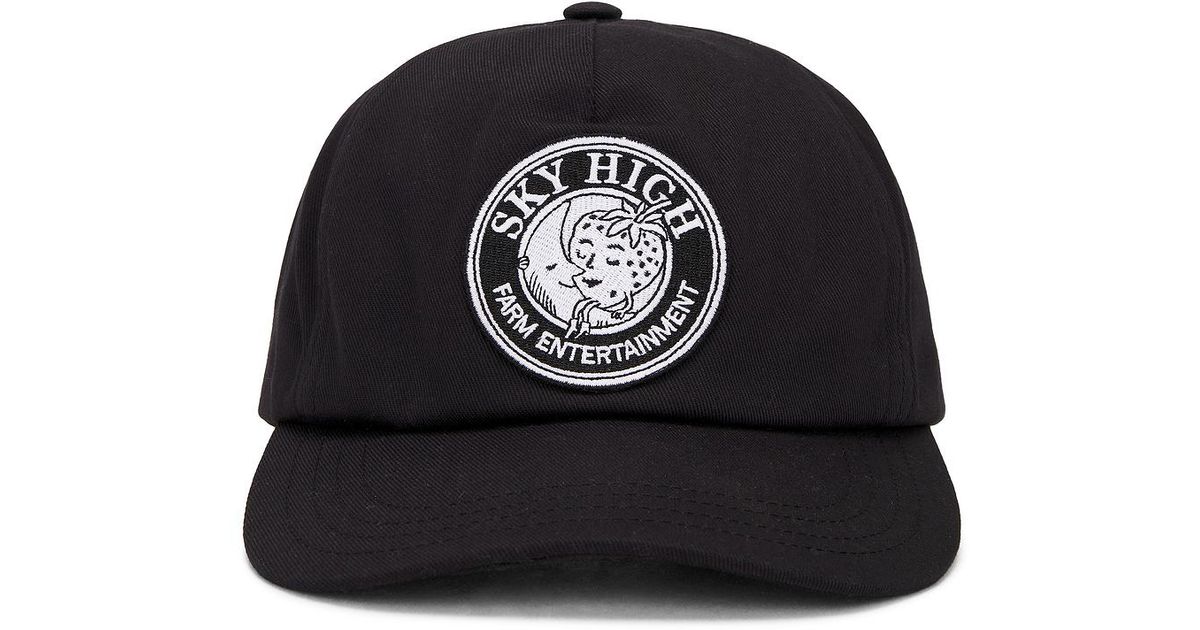 Sky High Farm Sky High Entertainment Cap Woven in Black for Men | Lyst