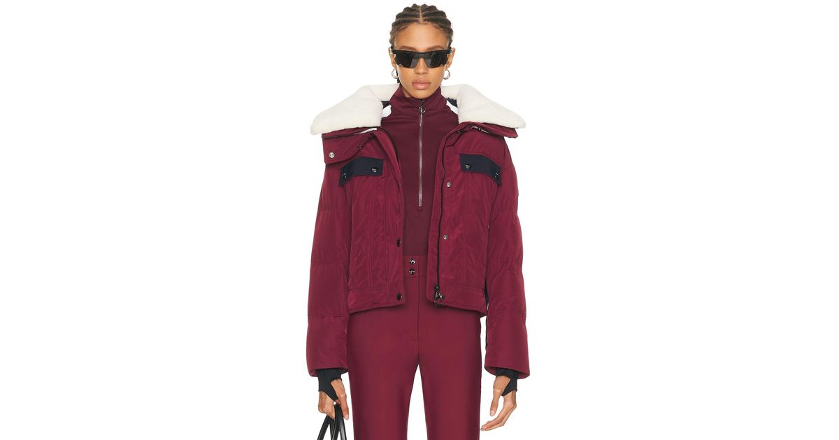 Fusalp Lakki Jacket in Red | Lyst