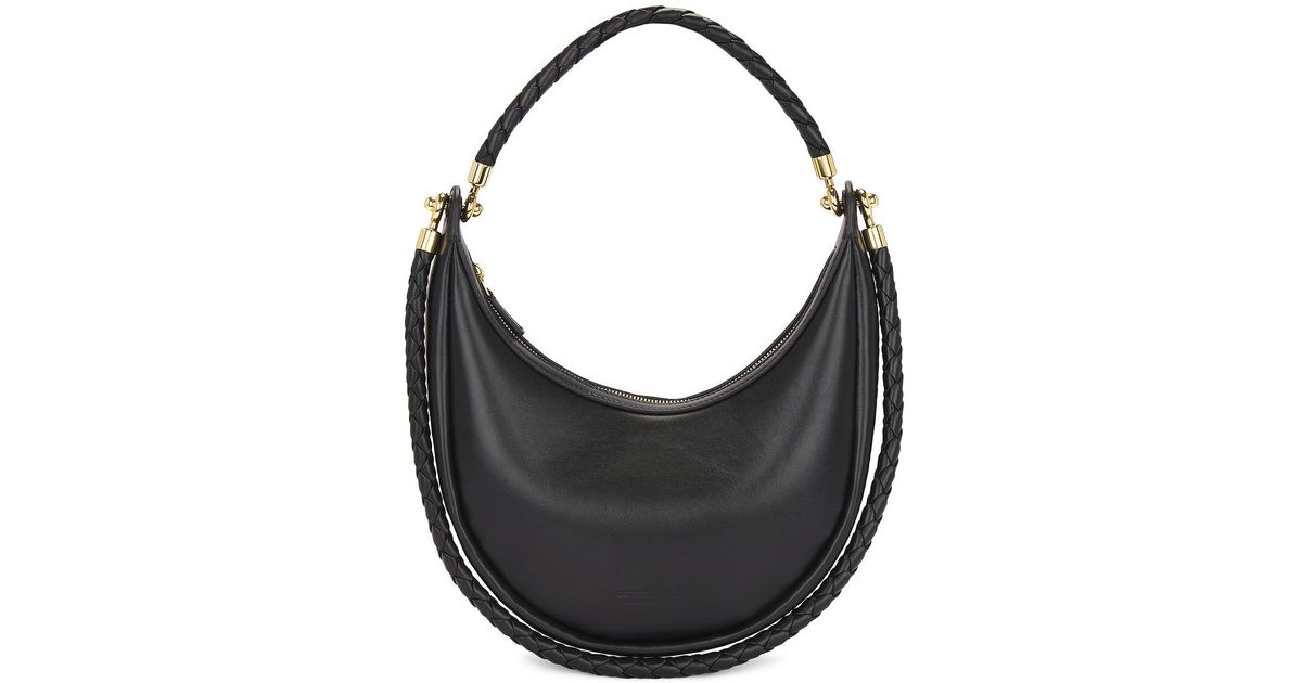 Bottega Veneta Hula Hoop Hobo Bag in Black | Lyst