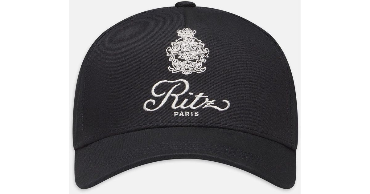 FRAME Ritz Cotton Trucker Hat in Black | Lyst