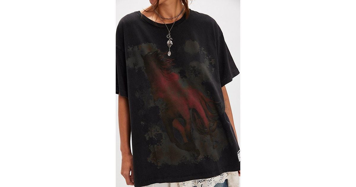 Wrangler X Lainey Wilson Scenic Horse Graphic Tee in Black | Lyst UK