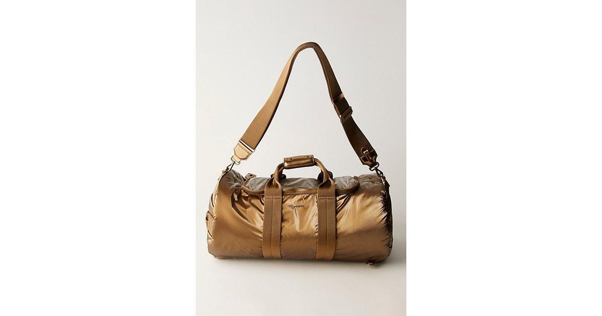 CARAA Remus Duffle Bag in Metallic | Lyst