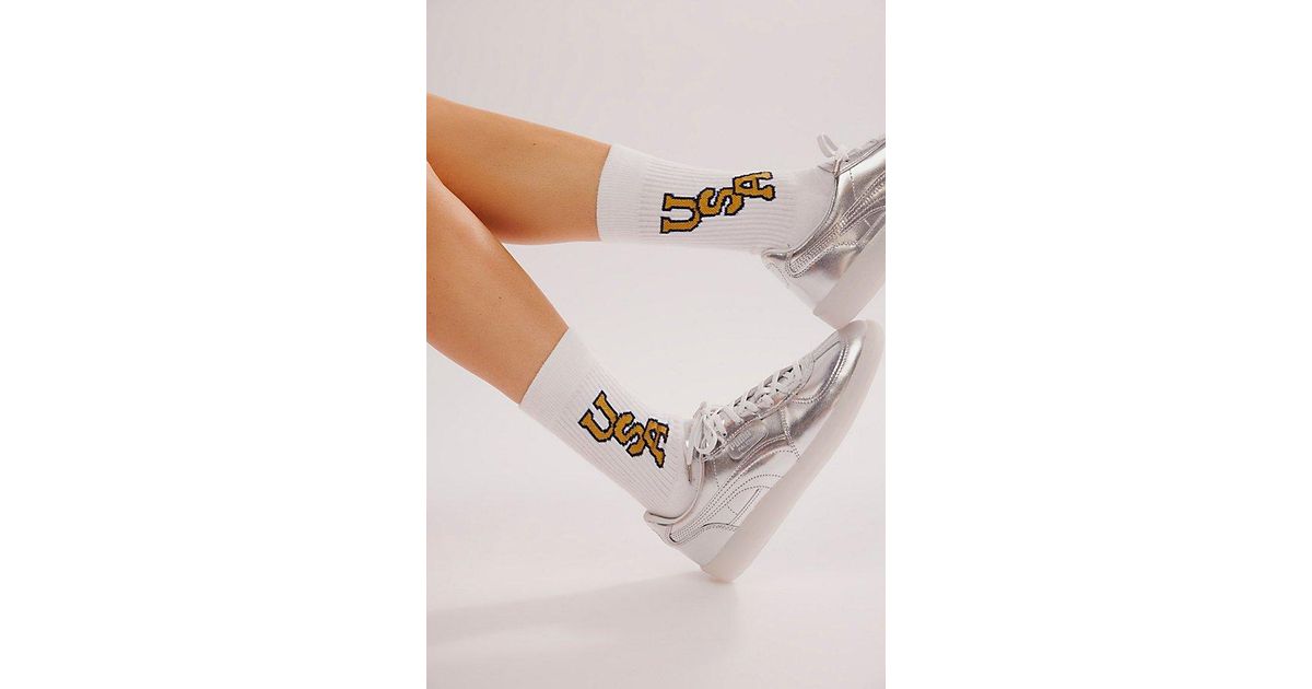 American Trench Team Usa Socks in Pink | Lyst