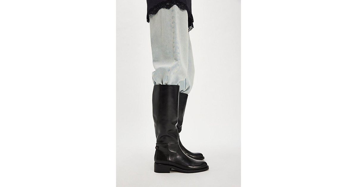 Sam Edelman Milla Tall Boots By in Black | Lyst UK