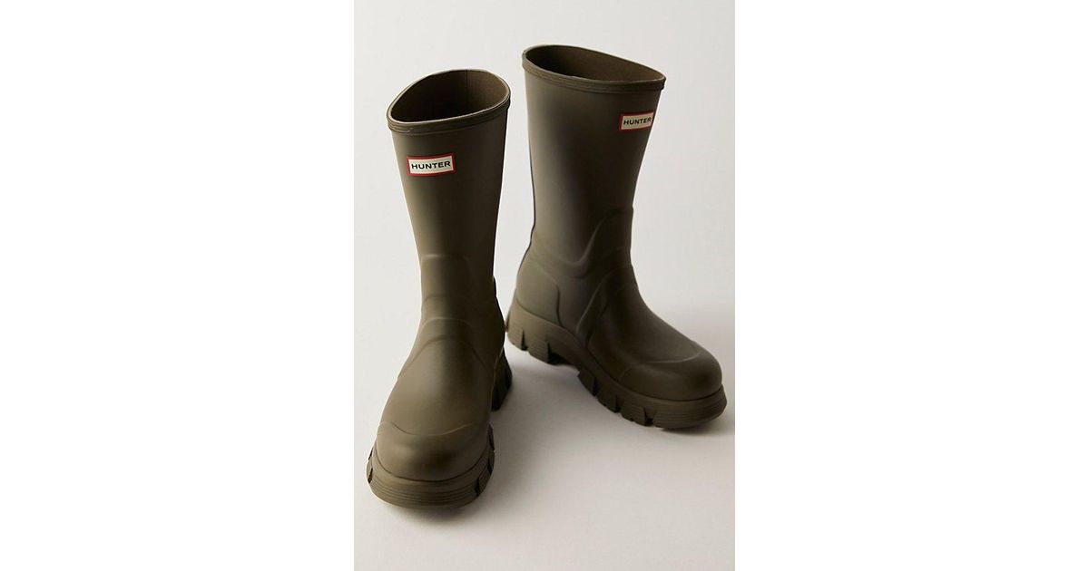 HUNTER Micah Wellies in Black | Lyst