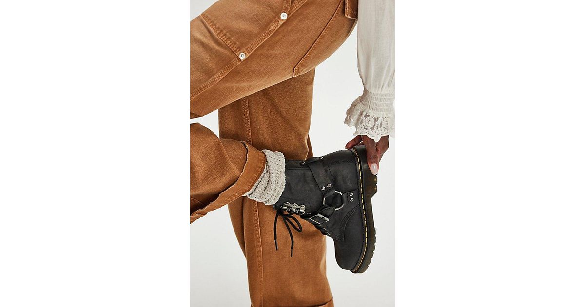 Dr. Martens 1460 Hardware Boots in Brown | Lyst