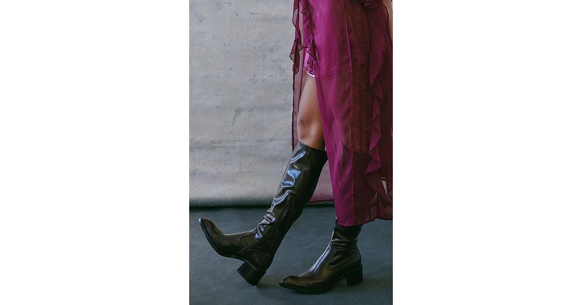 Jeffrey Campbell Alix Tall Boots in Purple | Lyst