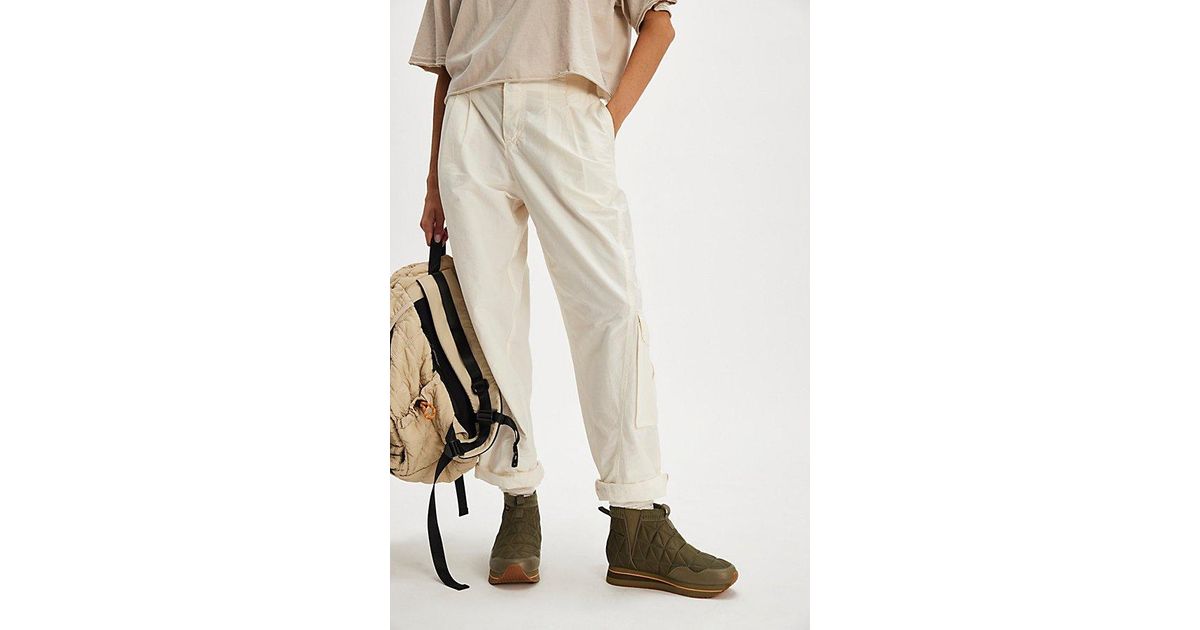 Teva Reember Mid Platform Boots in Natural | Lyst