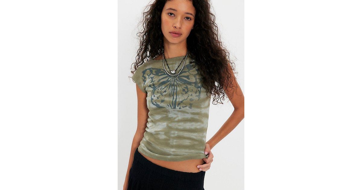 Ragabond Monarch Top in Green | Lyst