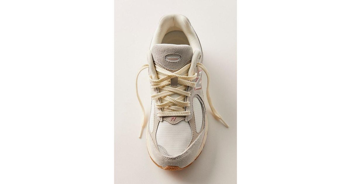 New Balance 2002R Suede Sneakers in Natural | Lyst