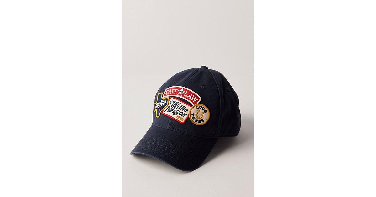 American Needle Willie Nelson Iconic Baseball Hat in Blue | Lyst