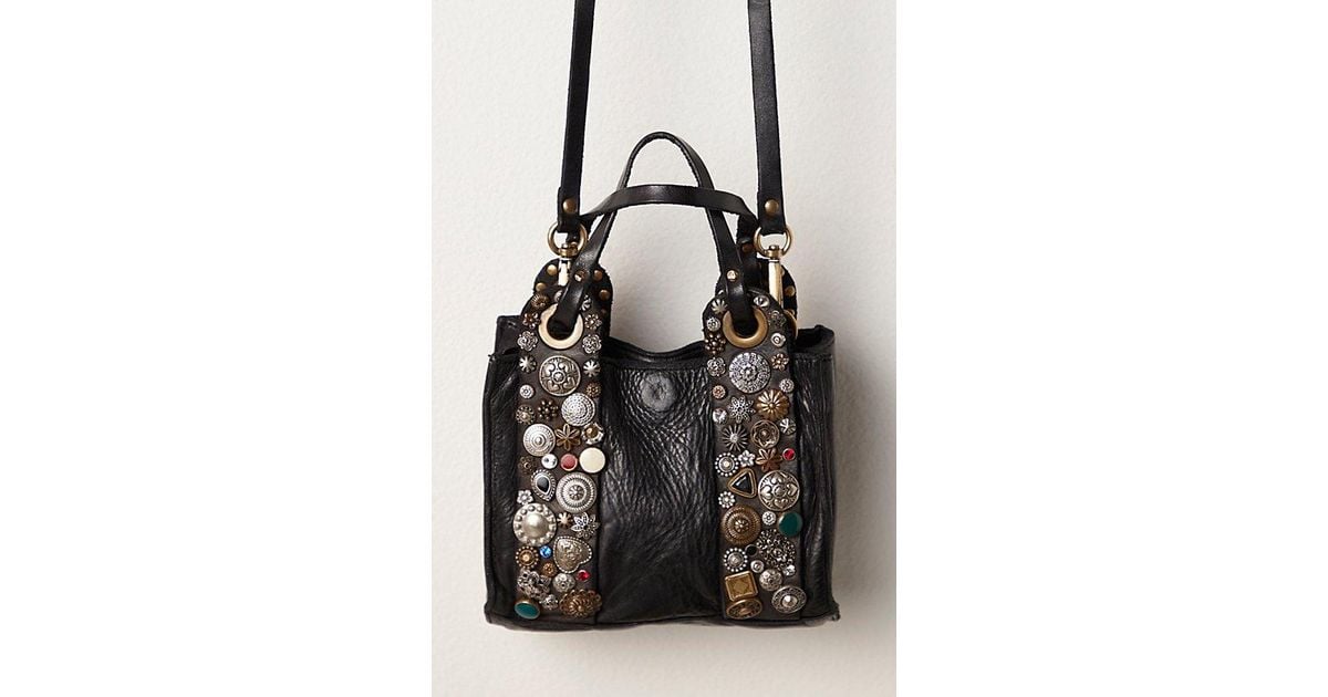 Campomaggi Studded Mini Bag in Black | Lyst