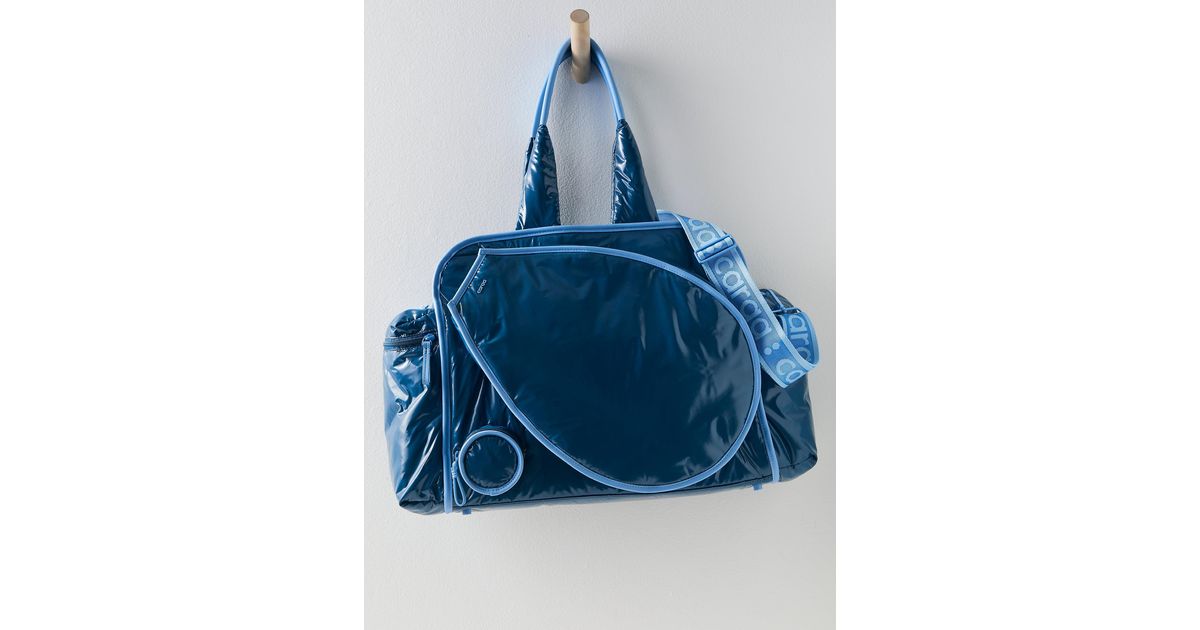 Free People Caraa Tennis Duffle Bag in Blue | Lyst