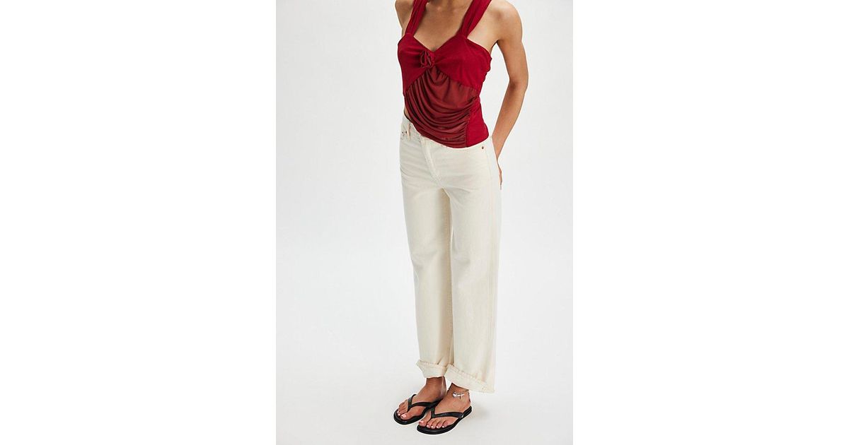 Sam Edelman Remi Thong Sandals By in Red | Lyst