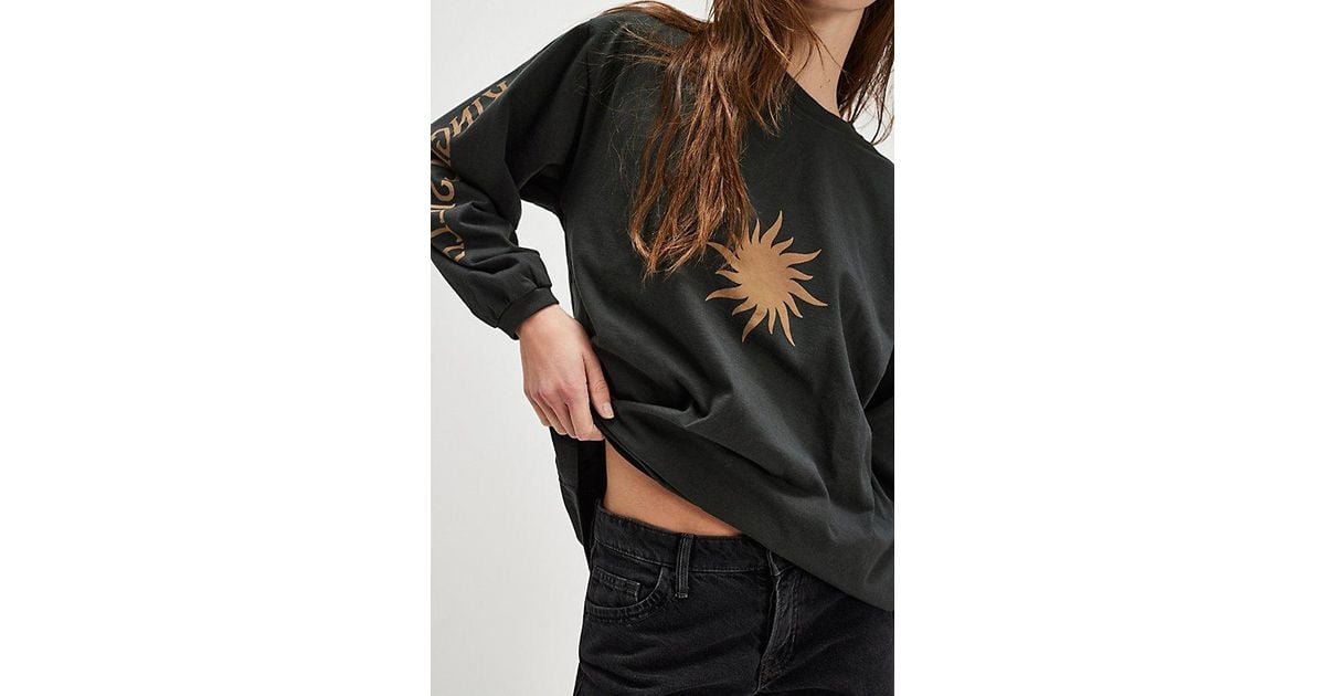 Kinga Csilla Vintage Roses Tee in Black | Lyst