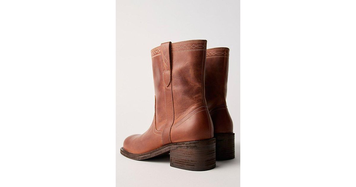 Free People Bonnie Ankle Boots in Blue | Lyst