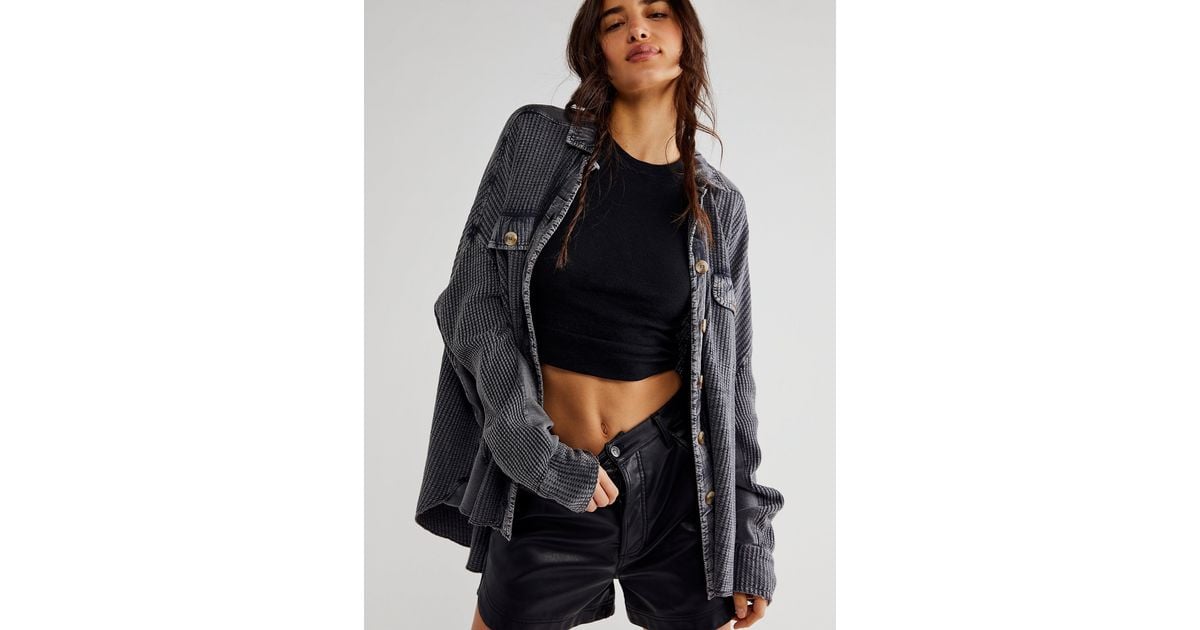 Free People Fp One Scout Jacket in Gray | Lyst