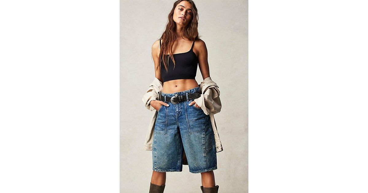 Free People Extreme Measures Barrel Shorts At Free People In Timeless ...