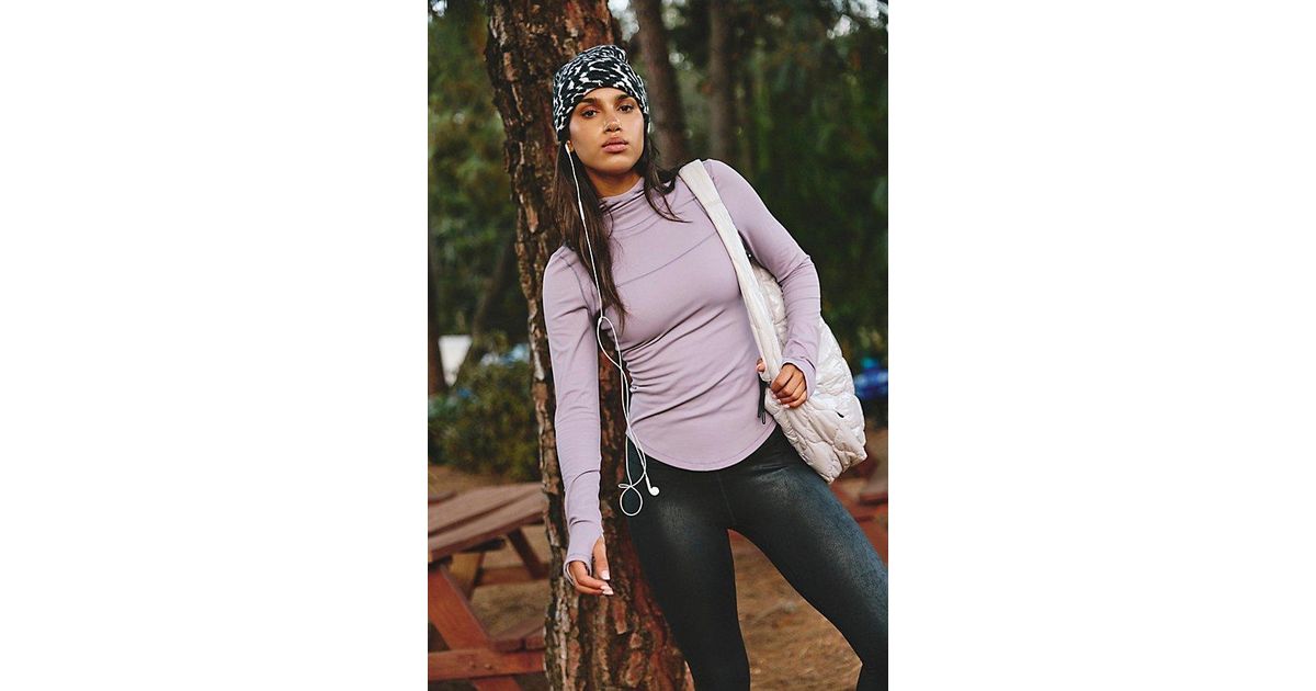 Fp Movement Alpine Long Sleeve Layer in Black | Lyst