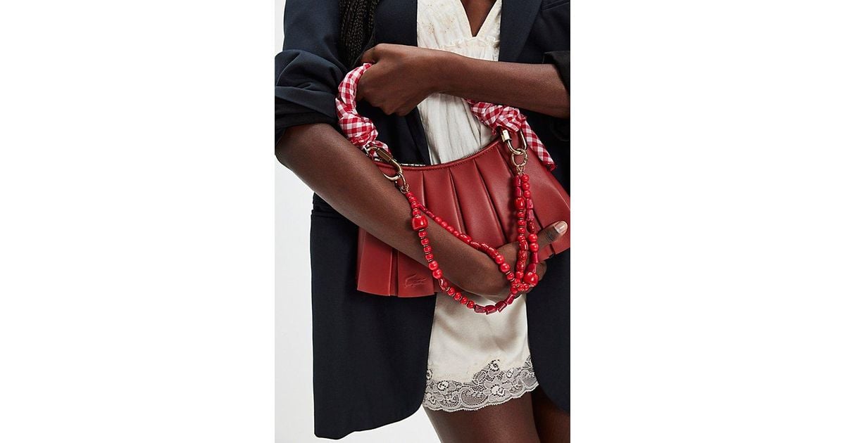 Lacoste Small Lenglen Bag in Red | Lyst