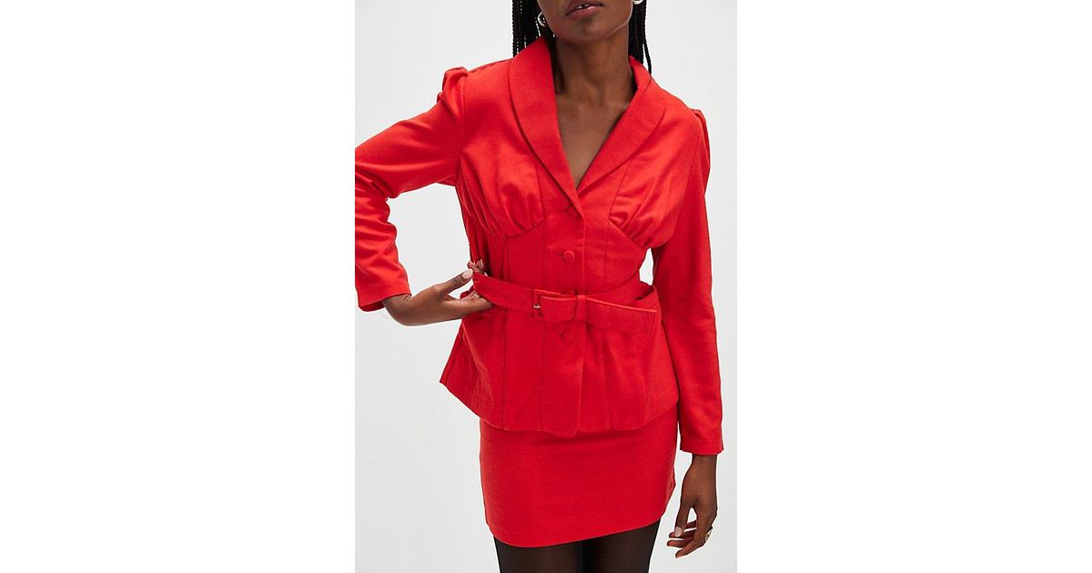 TACH Tach Beca Kai Suit Set in Red | Lyst