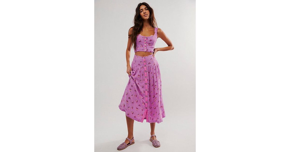 Free People Iris Corco-ord Co-ord in Pink | Lyst