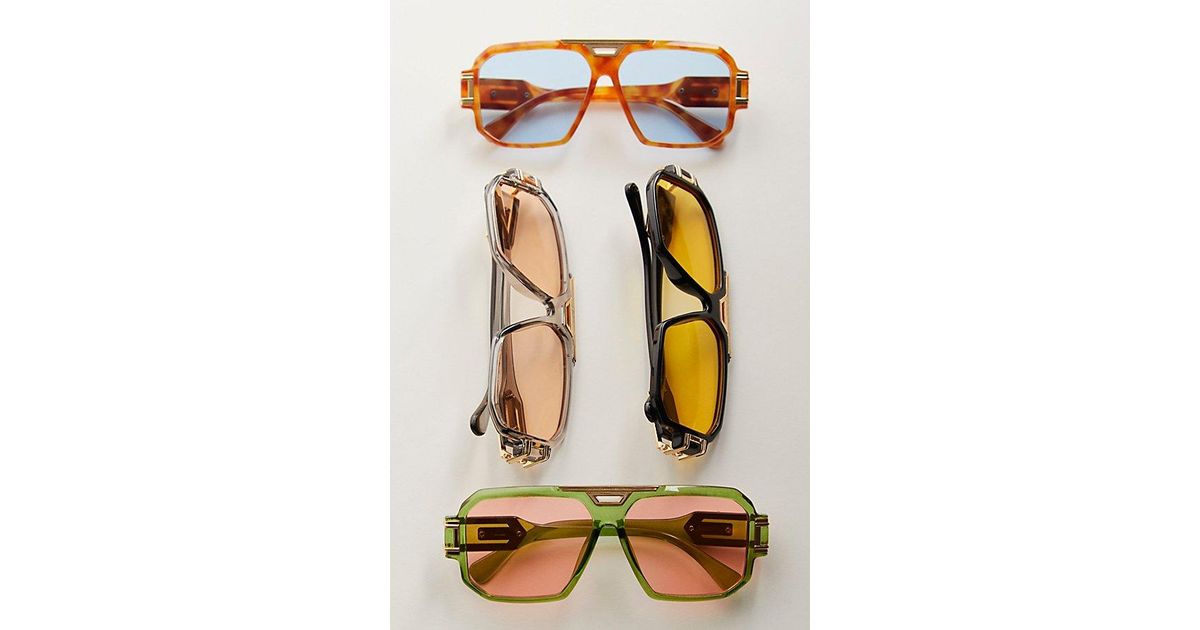 Free People Corfu Oversized Aviator Sunglasses | Lyst