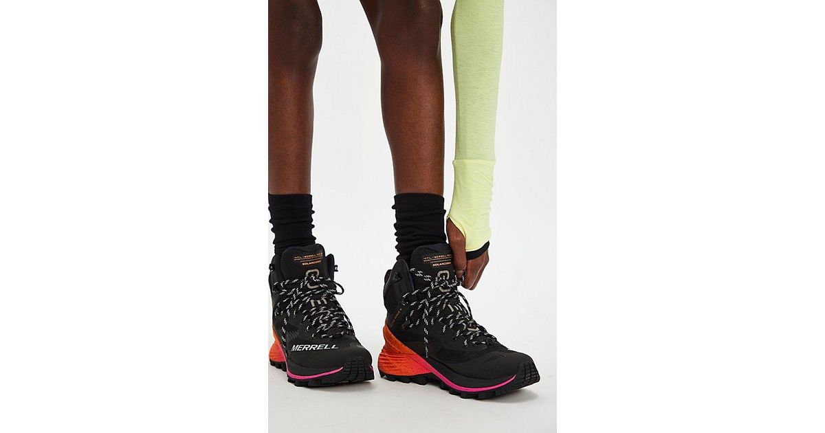 Merrell Mtl Thermo Rogue 4 Mid Gore-Tex Sneaker Boots in Black | Lyst