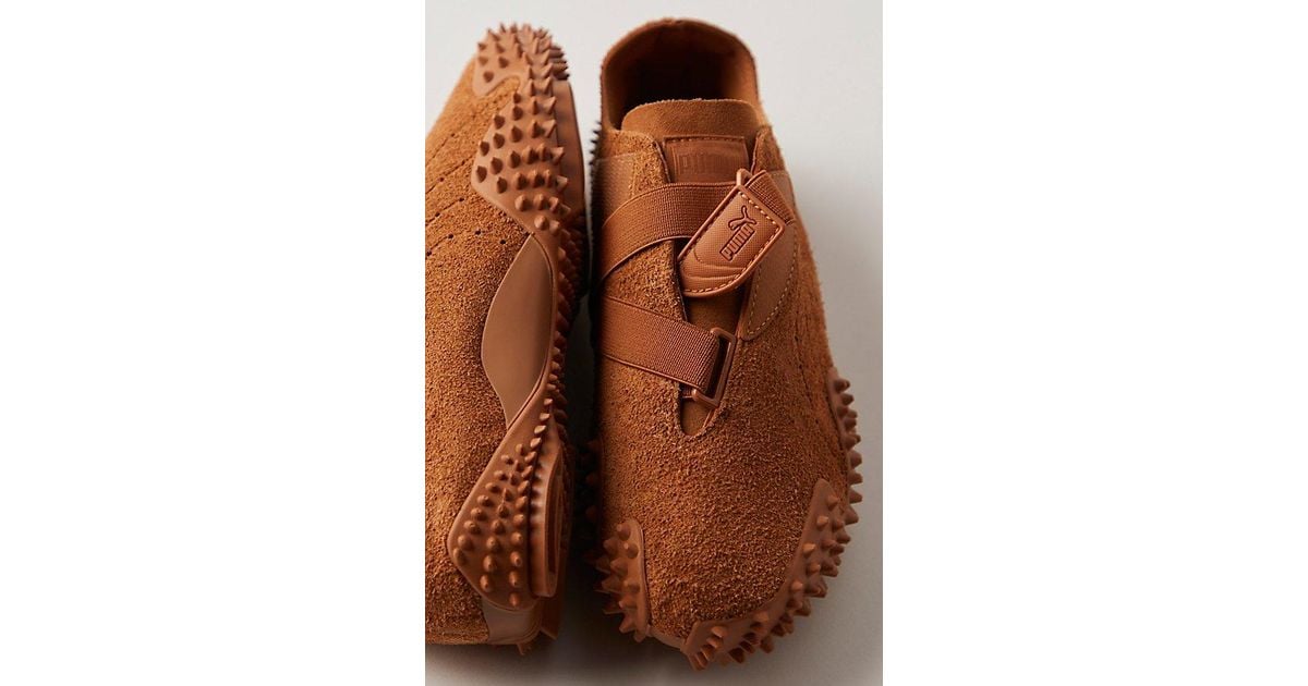 PUMA Mostro Unlined Sneakers in Brown | Lyst UK