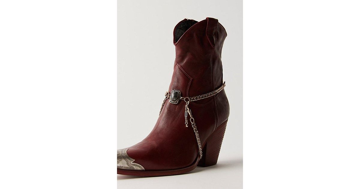 Free People Western Boot Harness in Brown | Lyst UK